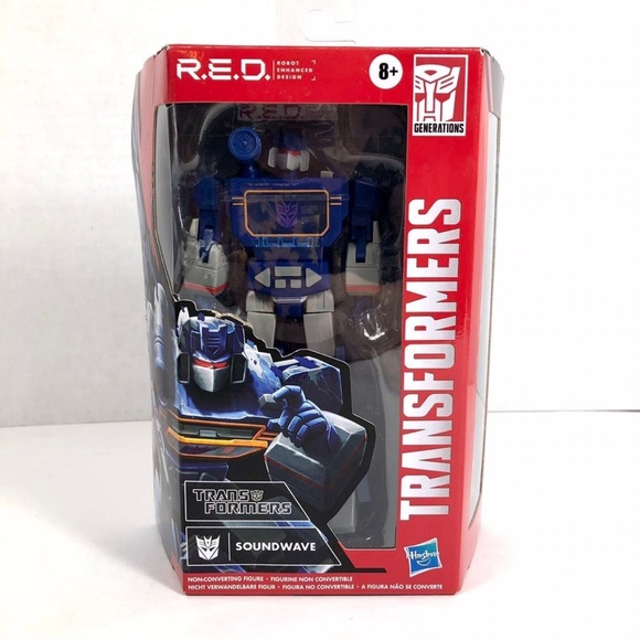 Hasbro | Toys | Transformers Hasbro Red Soundwave | Poshmark